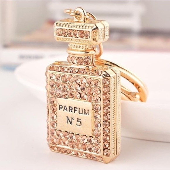 Accessories | Keychain Embellished Perfume Bottle | Poshmark